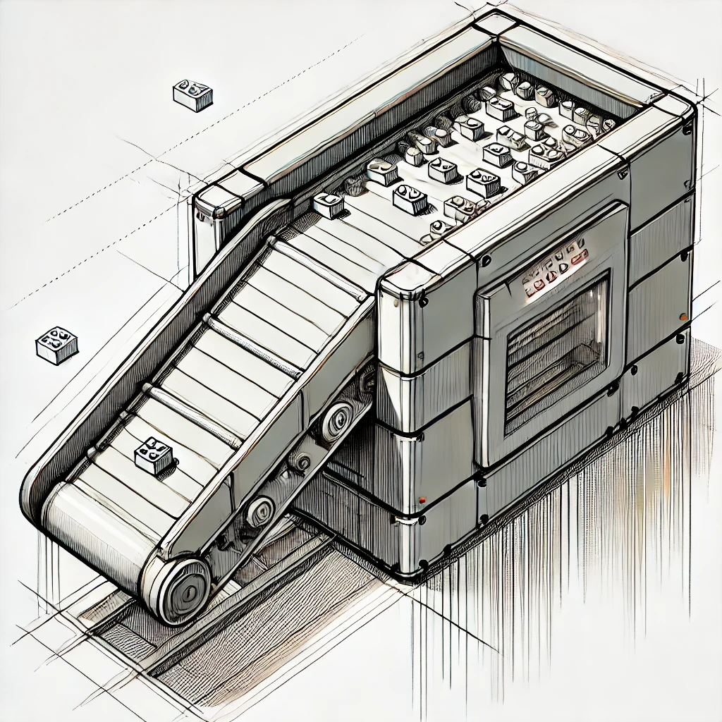 Basic Components of a Brick Sorting Machine